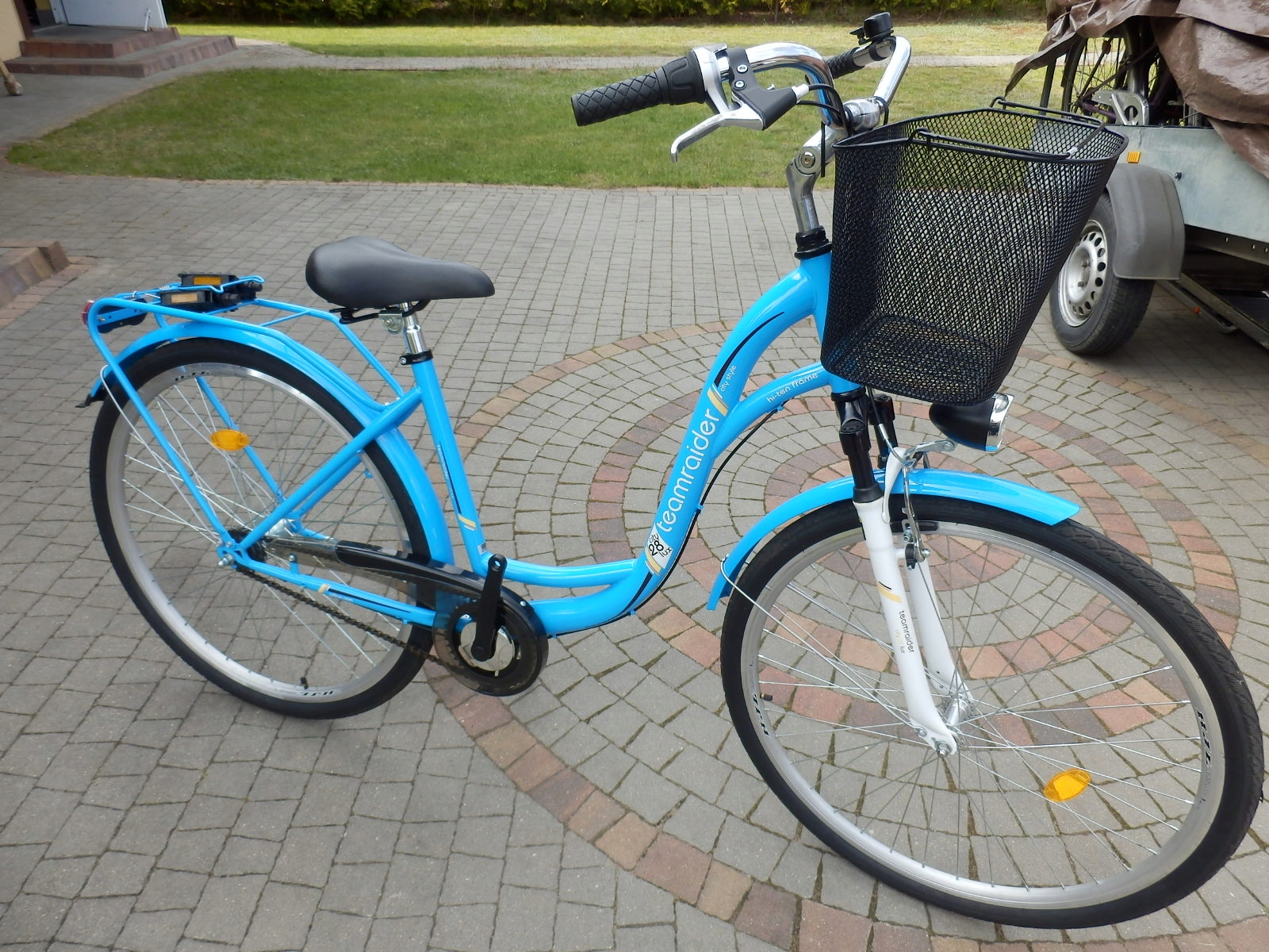 Rower miejski City Style Miejski-Damka rama 54 cm koło 28 " niebieski ...