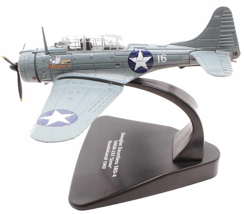 SBD-4 DAUNTLESS USMC GUADALCANAL 1943 OXFORD 1/72 • Cena, Opinie - Allegro