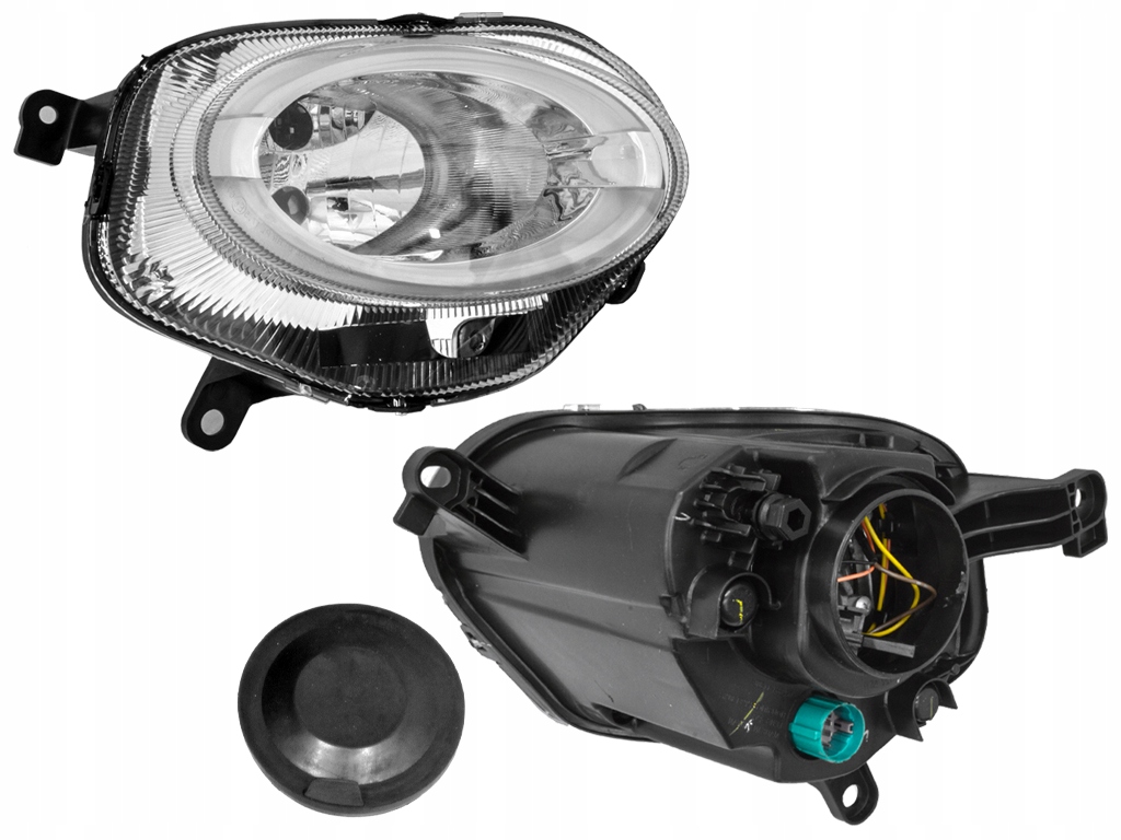 FIAT 500 312 2015- REFLEKTOR LAMPA PRAWA 52007766 • Opinie - Allegro