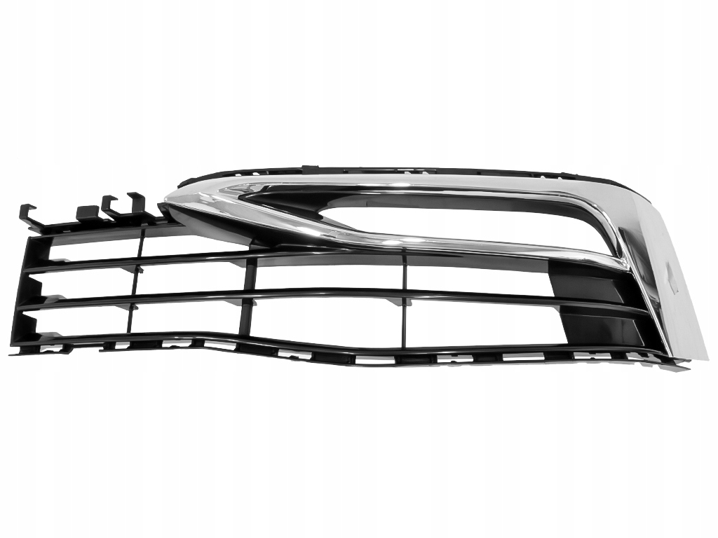 BMW 5 G30 G31 2017-2020 ATRAPA ZDERZAKA LEWA Z LISTEWKĄ CHROMOWANĄ za ...