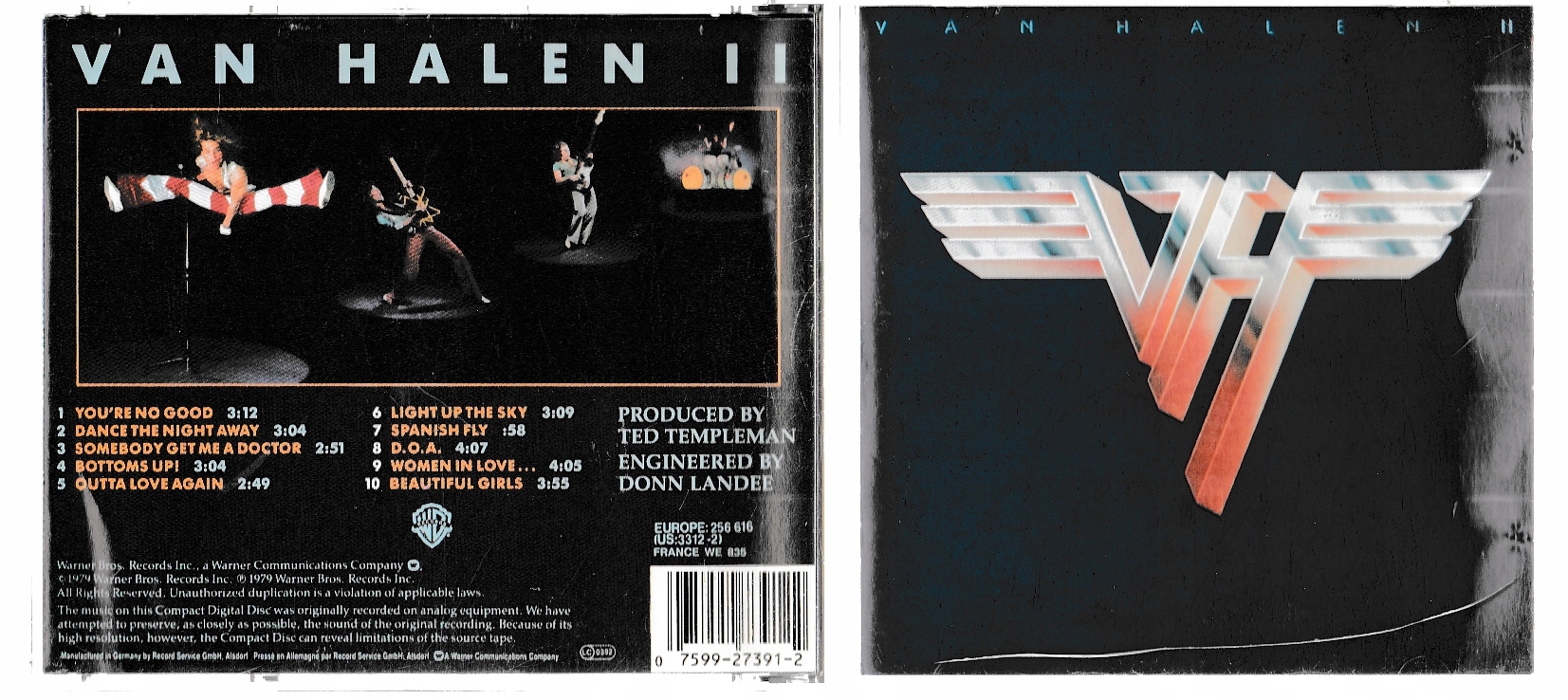 Купить Компакт-диск Van Halen - Van Halen II Remastered 1998 ...