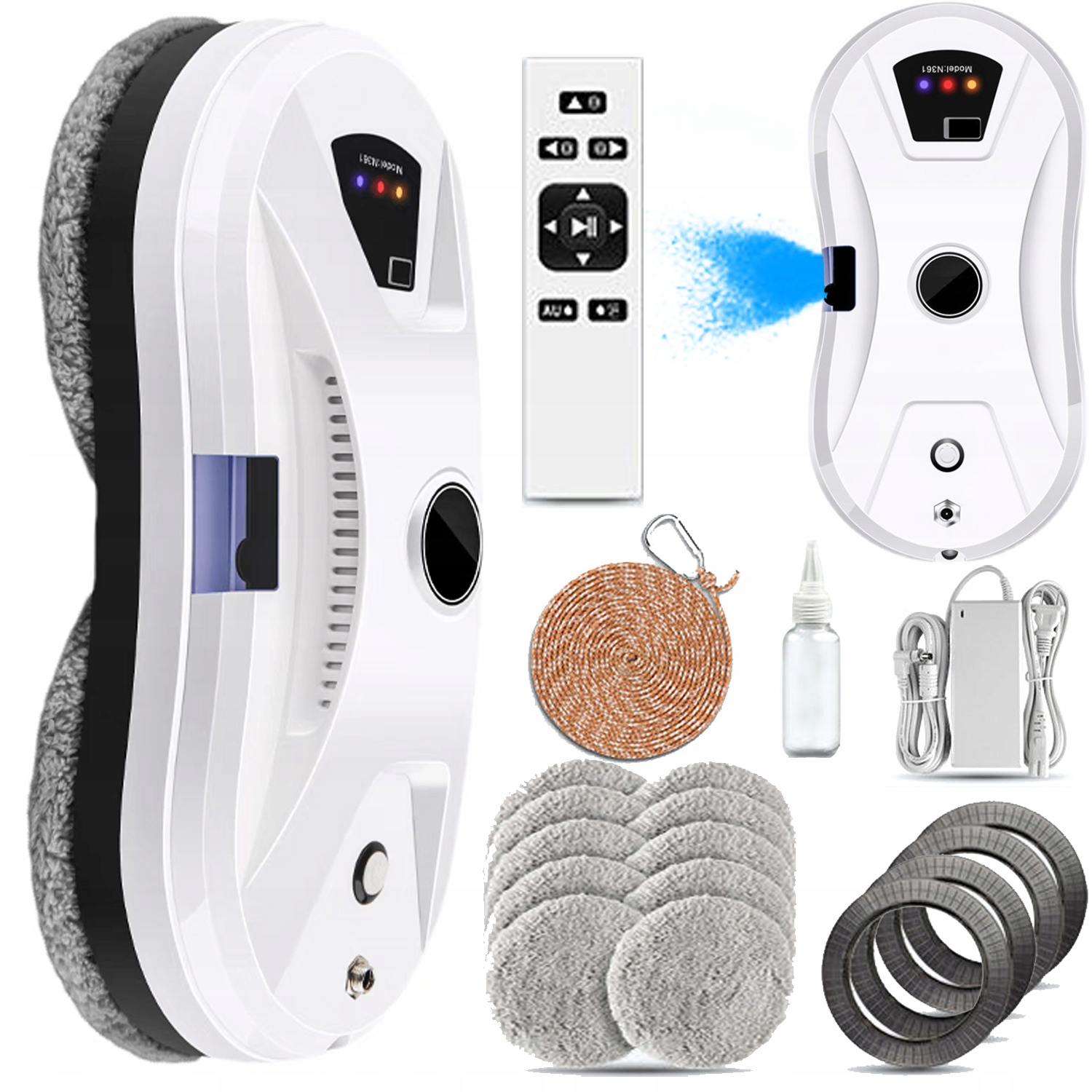 Robot sprzątający Hooha ELECTRICALLY CLEANING MACHINE biały - Sklep ...