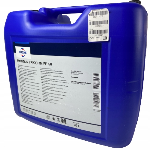 FUCHS Płyn chłodniczy MAINTAIN FRICOFIN FP 50 za 370 zł z Nowy Dwór ...