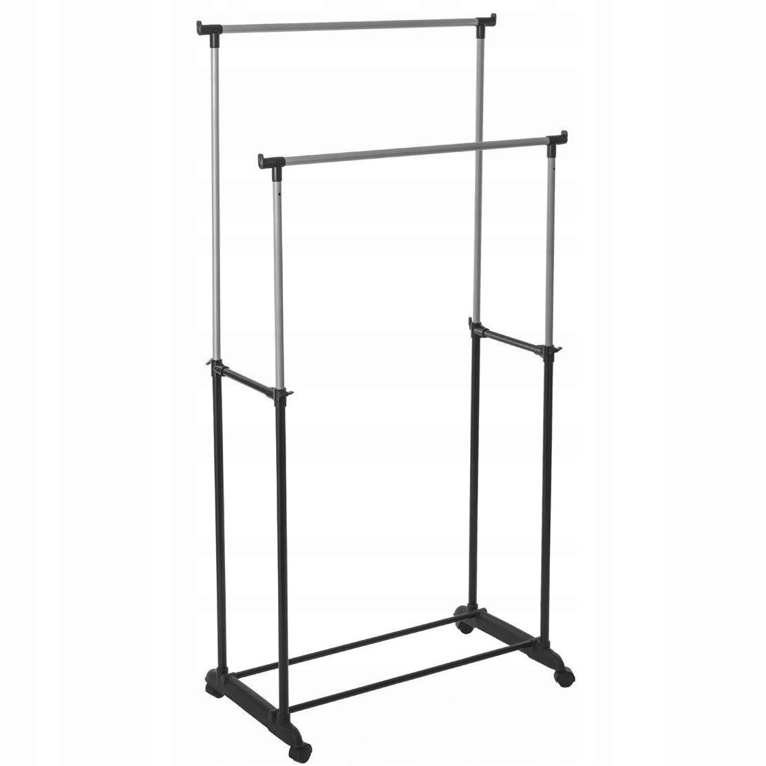 Wieszak stojący metal 5five Simply Smart odcienie szarości • Cena, Opinie - Allegro