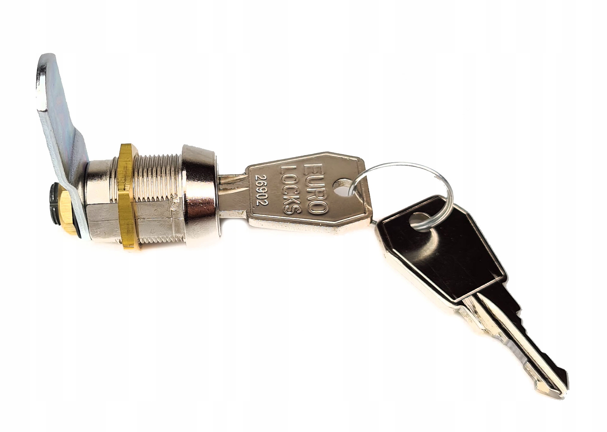 Zamek krzywkowy B671 Euro-locks do szafek metalowych ubraniowych BHP ...