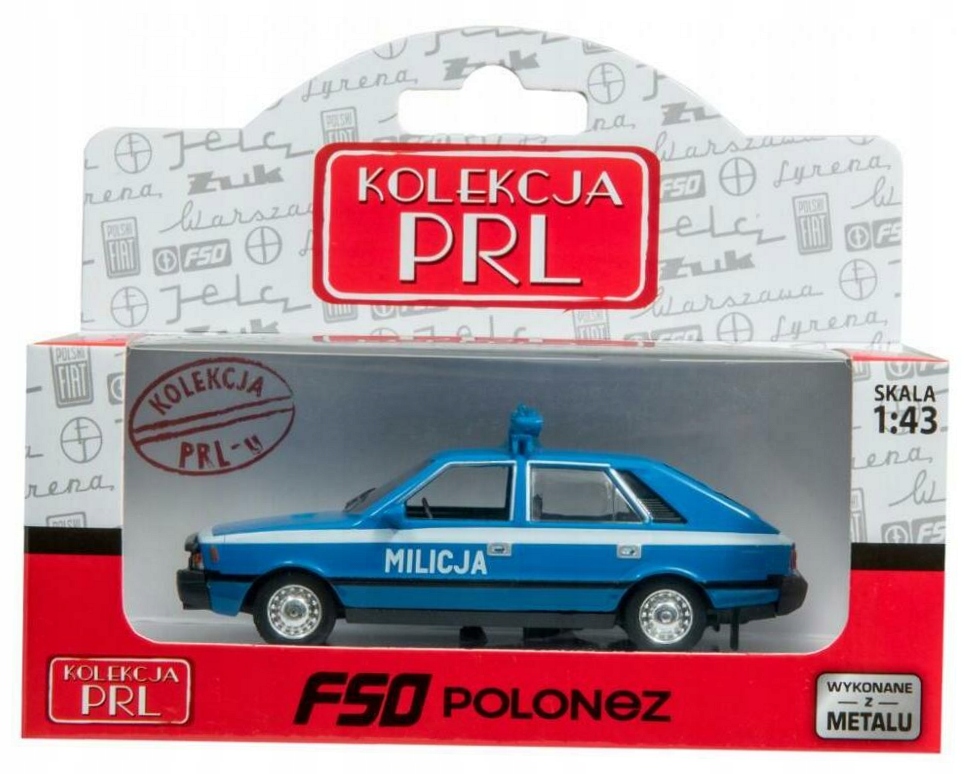 Kolekcja PRL-u Polonez Milicja (5905422022423) • Cena, Opinie ...