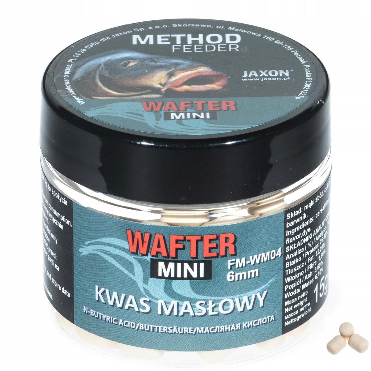WAFTER MINI METHOD FEEDER KWAS MASŁOWY 15g 6mm - 5900113472389 ...