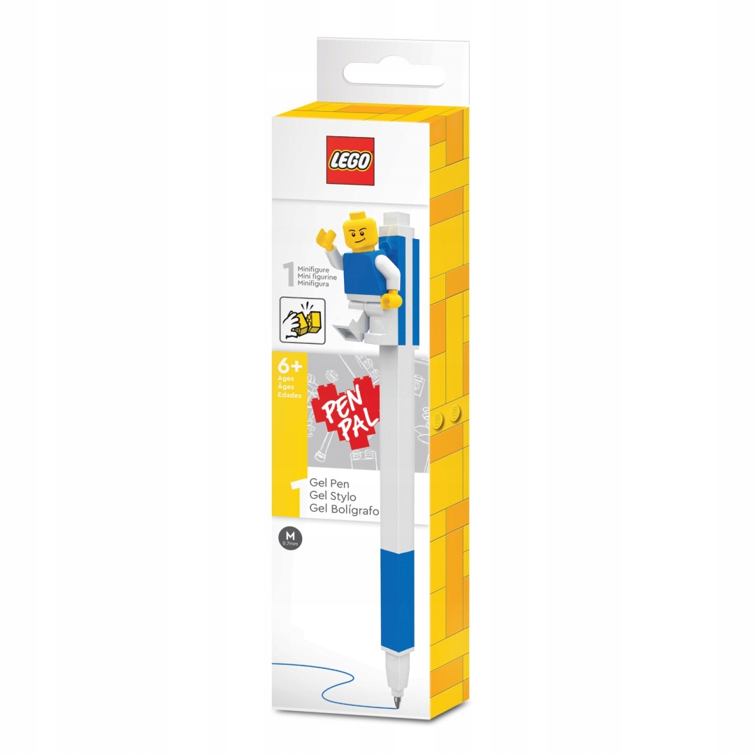 LEGO 52600 Długopis żelowy (Niebieski) z Minifigur (52600) • Cena ...