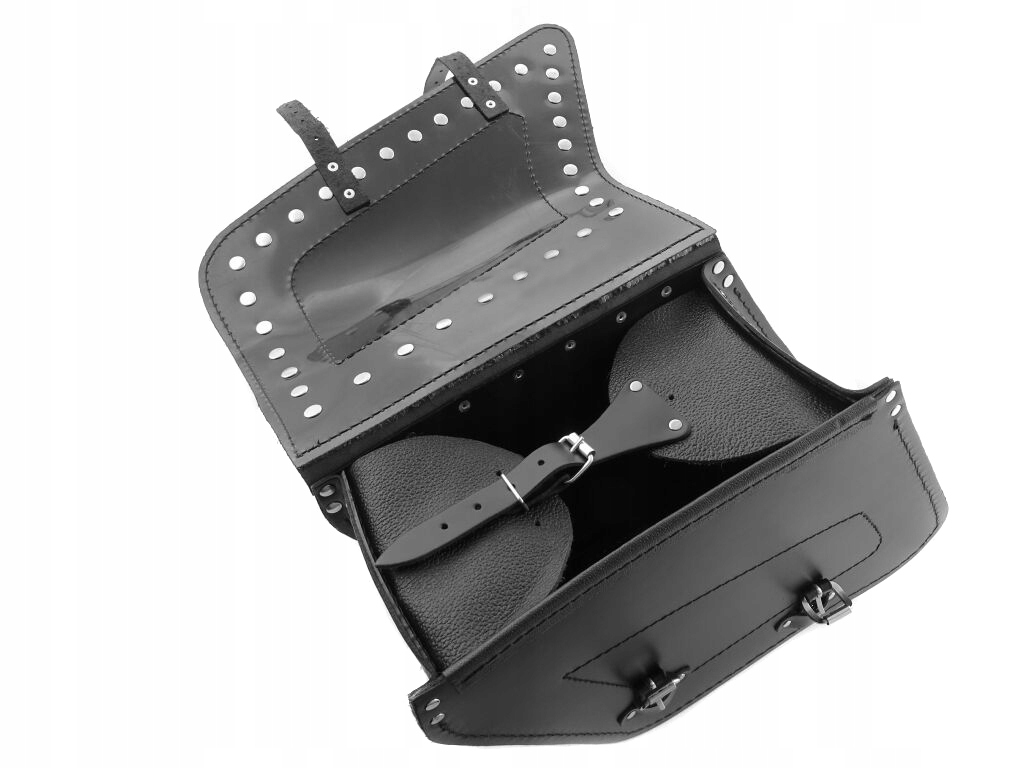 СІДЕЛЬНІ СУМКИ ШКІРЯНІ ЧОРНІ БІЧНІ 11Л ПОДРІБНЮВАЧ КЛАСИКА купити на Avtoex з Польщі в Україні