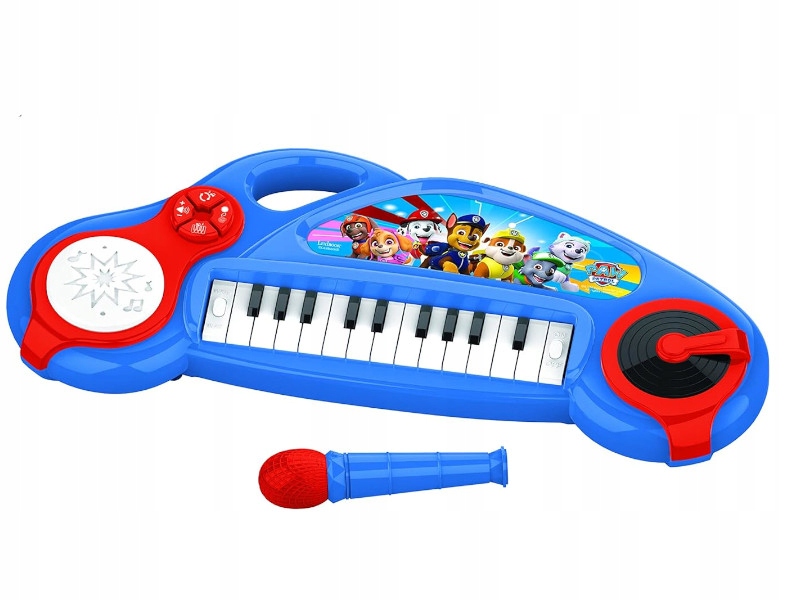 Lexibook Psi Patrol Keyboard z mikrofonem dla dzieci 3+ (3380743095608 ...