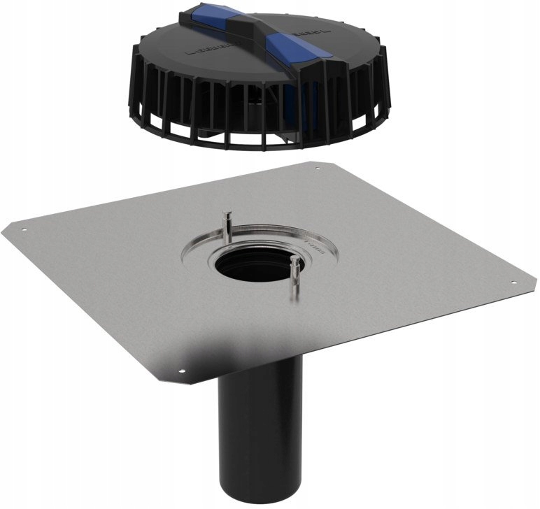 Geberit Wpust Dachowy D90 w Rynny i rury spustowe - Budowa dachu ...