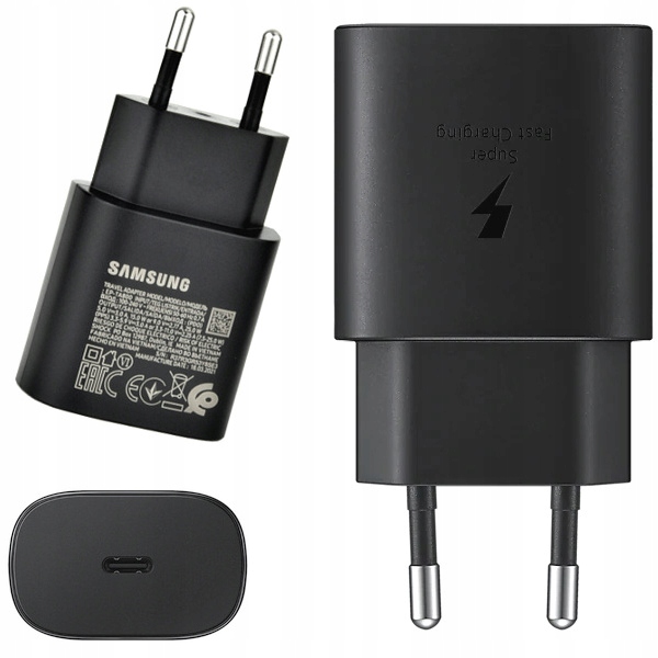 Oryginalna szybka ładowarka SAMSUNG USB typ C 25W - Sklep, Opinie, Cena w Allegro
