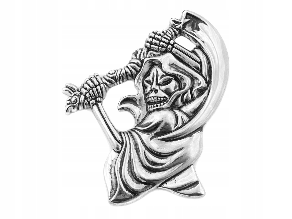 ORNAMENT EMBLEMAT NAKLEJKA 3D METAL ŚMIERĆ Z KOSĄ za 95.00PLN z Ruda ... ORNAMENT EMBLEMAT NAKLEJKA 3D METAL ŚMIERĆ Z KOSĄ za 95.00PLN z Ruda ...