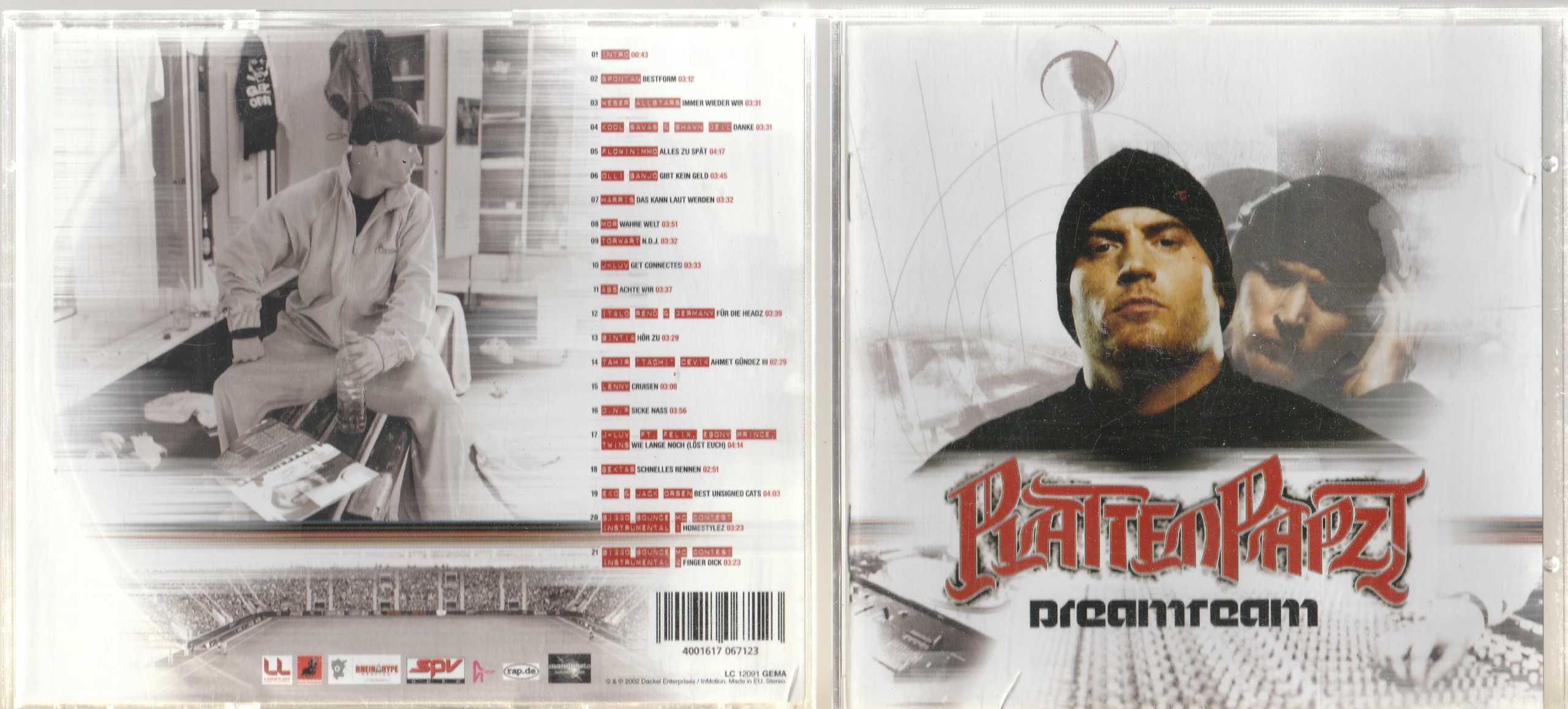 Płyta CD Plattenpapzt - Dreamteam 2002 I Wydanie Kool Savas Flowinimmo ...