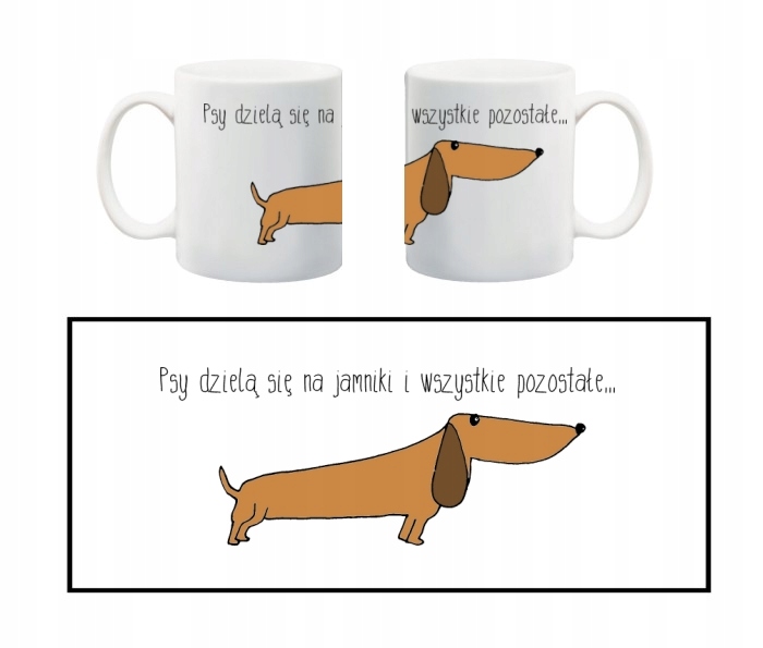 Kubek Sowa i Kot FAJNAHELCIA ceramika 330 ml (5904624725705) • Cena ...