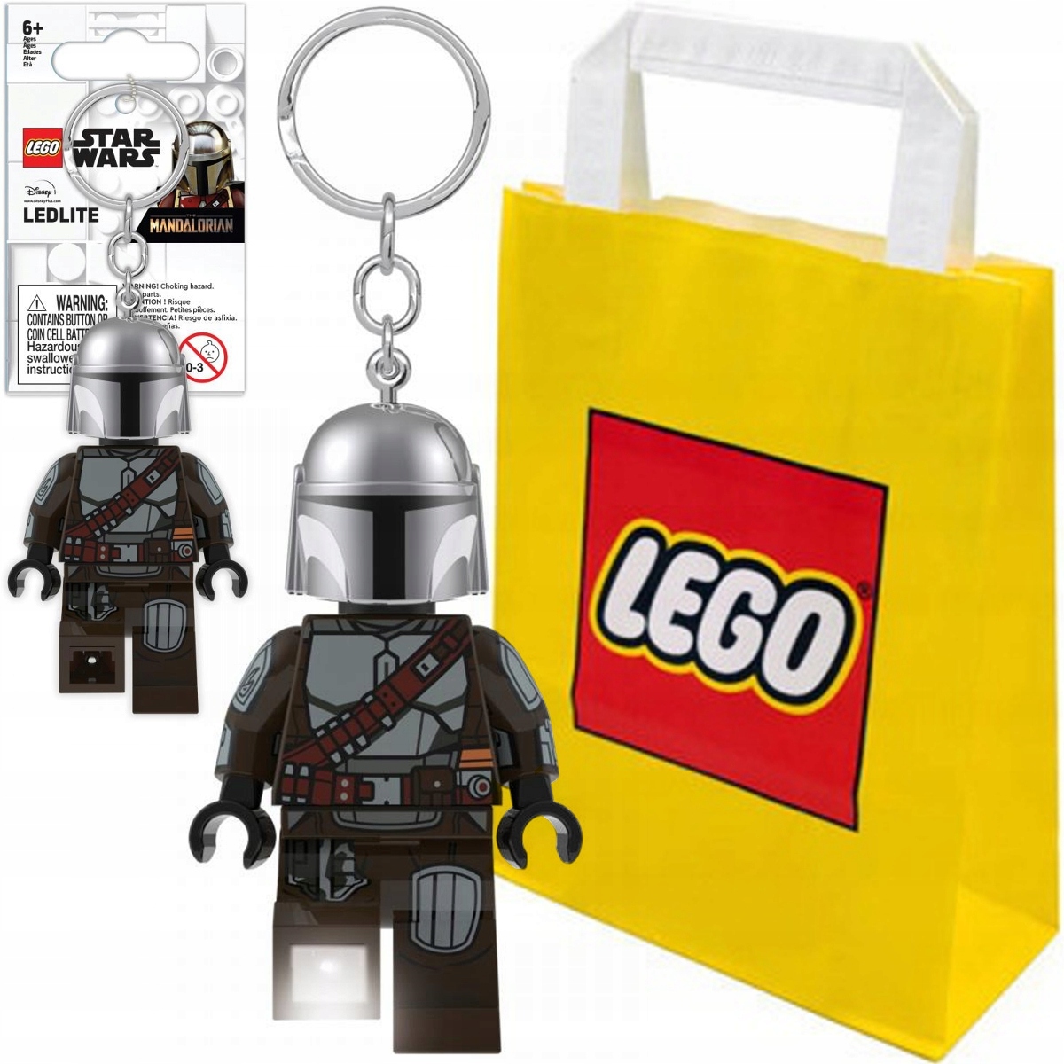 LEGO LATARKA BRELOK Mandalorian LGL-KE187 Star War (4895028531133 ...