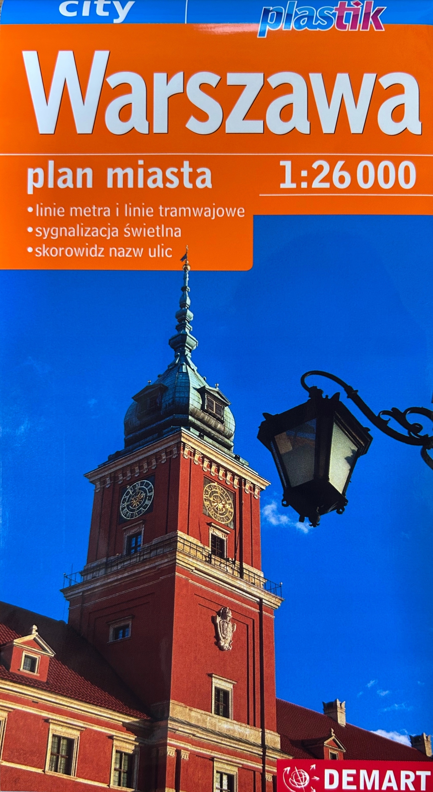 Warszawa 1:26000 mapa samochodowa plastik Praca zbiorowa - 16.00PLN - Allegro - Raty 0%, Darmowa ...