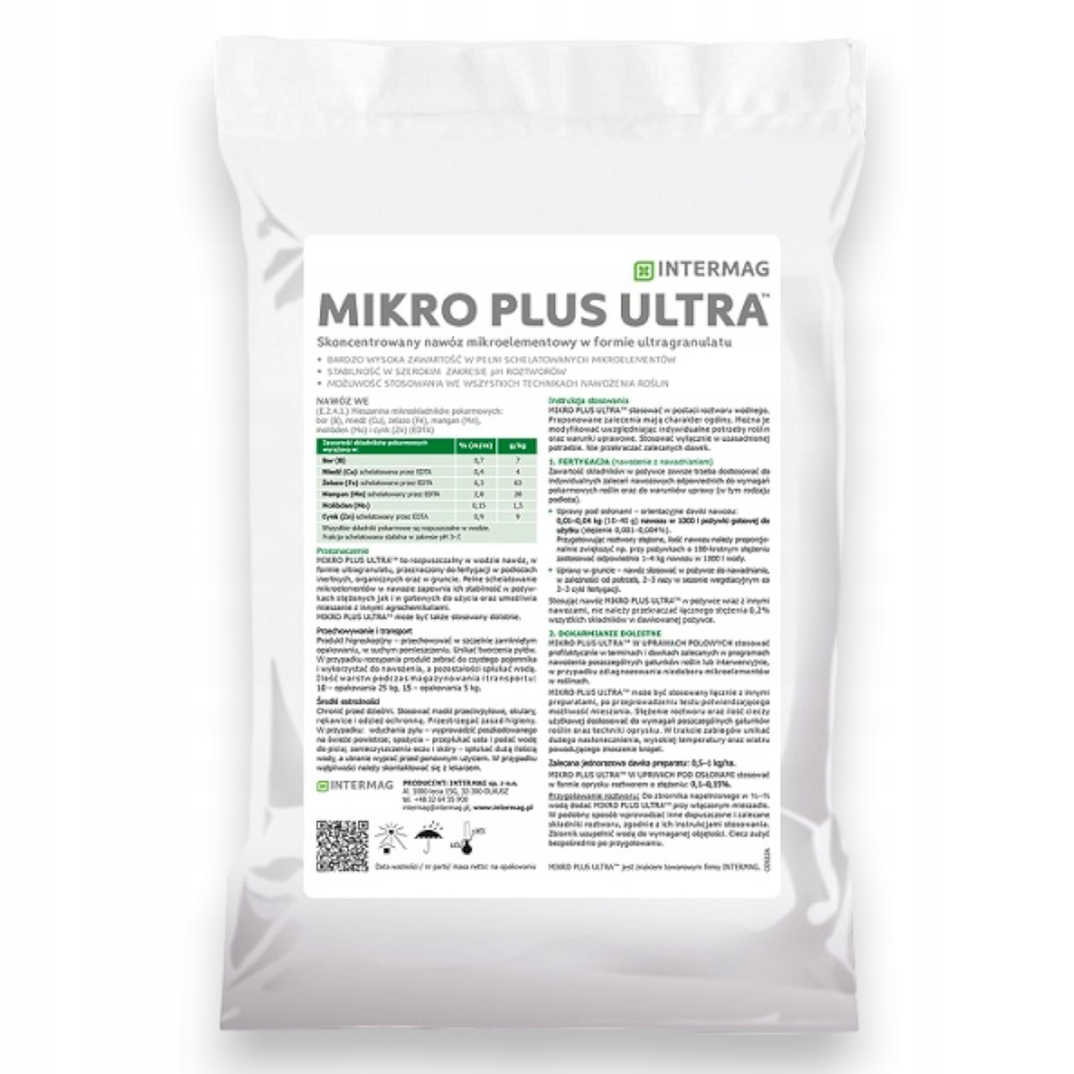 Nawóz wieloskładnikowy Intermag granulat 1 kg 1 l (5908270221642) • Cena, Opinie • Nawozy ...