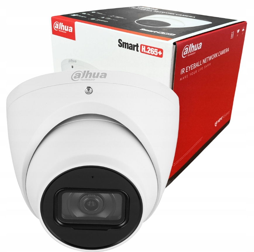 Kamera kopułkowa (dome) IP Dahua IPC-HDW3541EM-S-028 5 Mpx - porównaj ceny - Allegro.pl