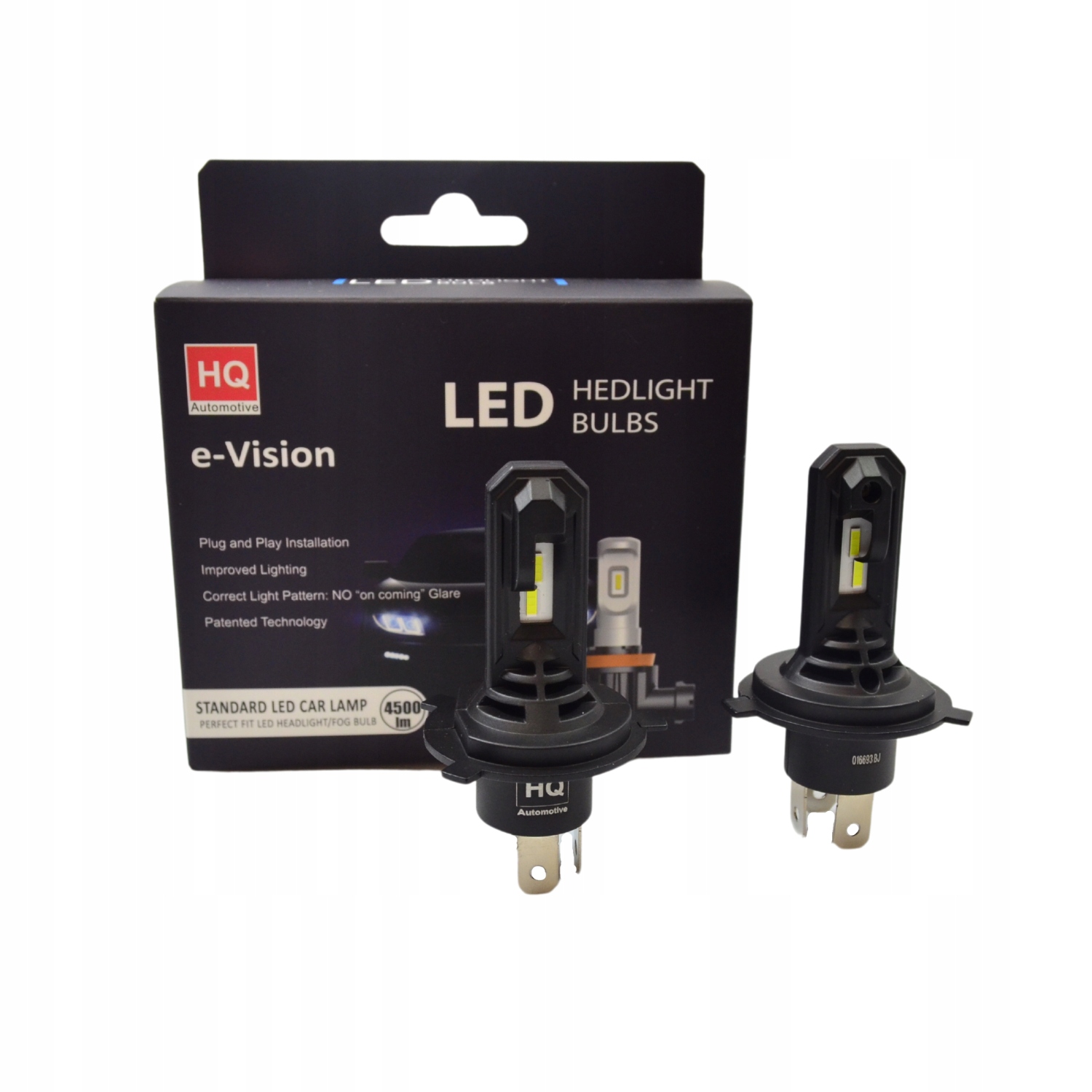 ŻARÓWKI H4 LED HQ e-VISION 18W 12V BIAŁE 6000K 5060644475898 za 249 ...