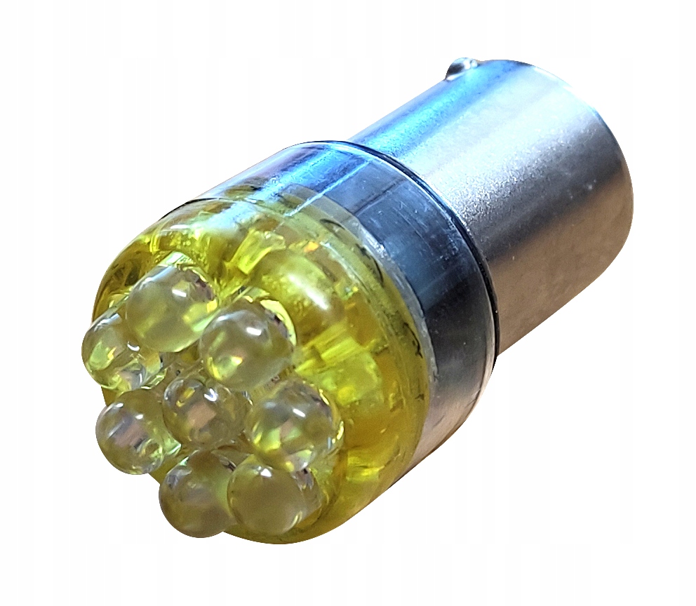 Żarówka BA15S 12V LED R10W R5W ŻÓŁTA P5W 5904673769613 za 15.99PLN z ...