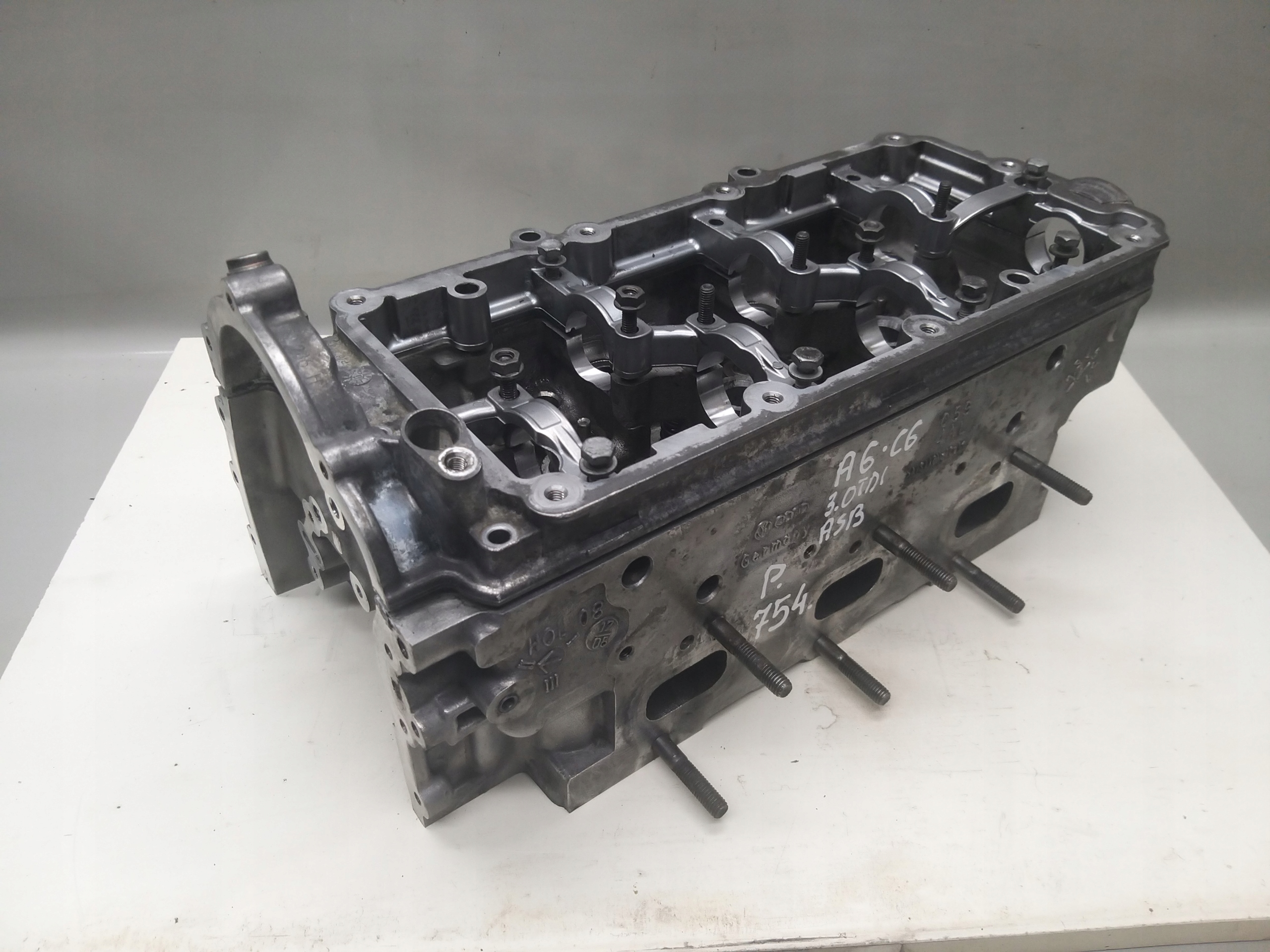 GŁOWICA PRAWA AUDI 3.0 TDI ASB A6 C6 A8 D3 A4 B7 059286H 0594AL ...