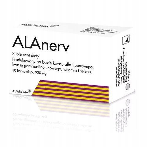 ALAnerv, ALAnerv, witaminy 30 kapsułek (8020030000520) • Cena, Opinie ...