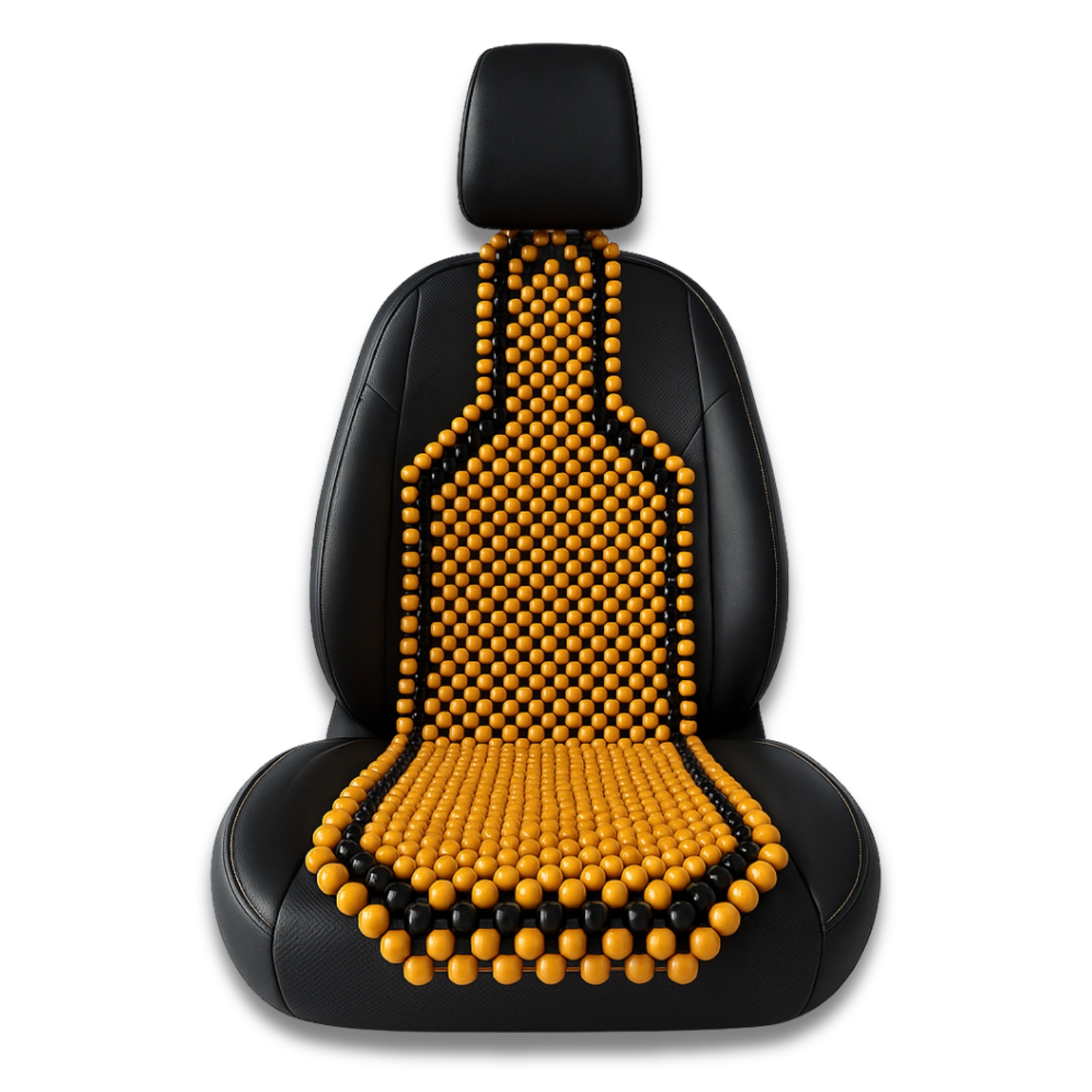 Mata Pokrowiec na Fotel do Auta Samochodowy Koralikowa MASAŻ i ...