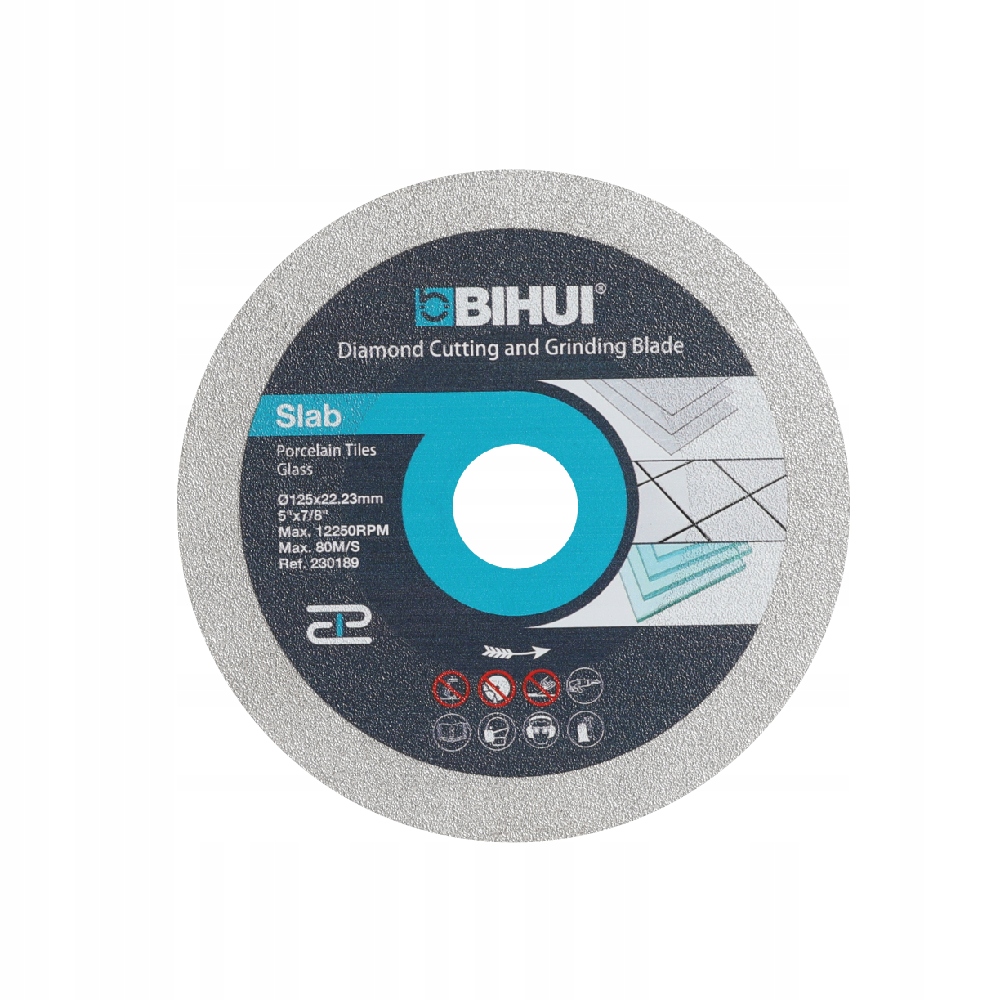 Tarcza Diamentowa Do Cięcia i Obrabiania Szkła Bihui DPG125 (6973702586094) • Cena, Opinie ...