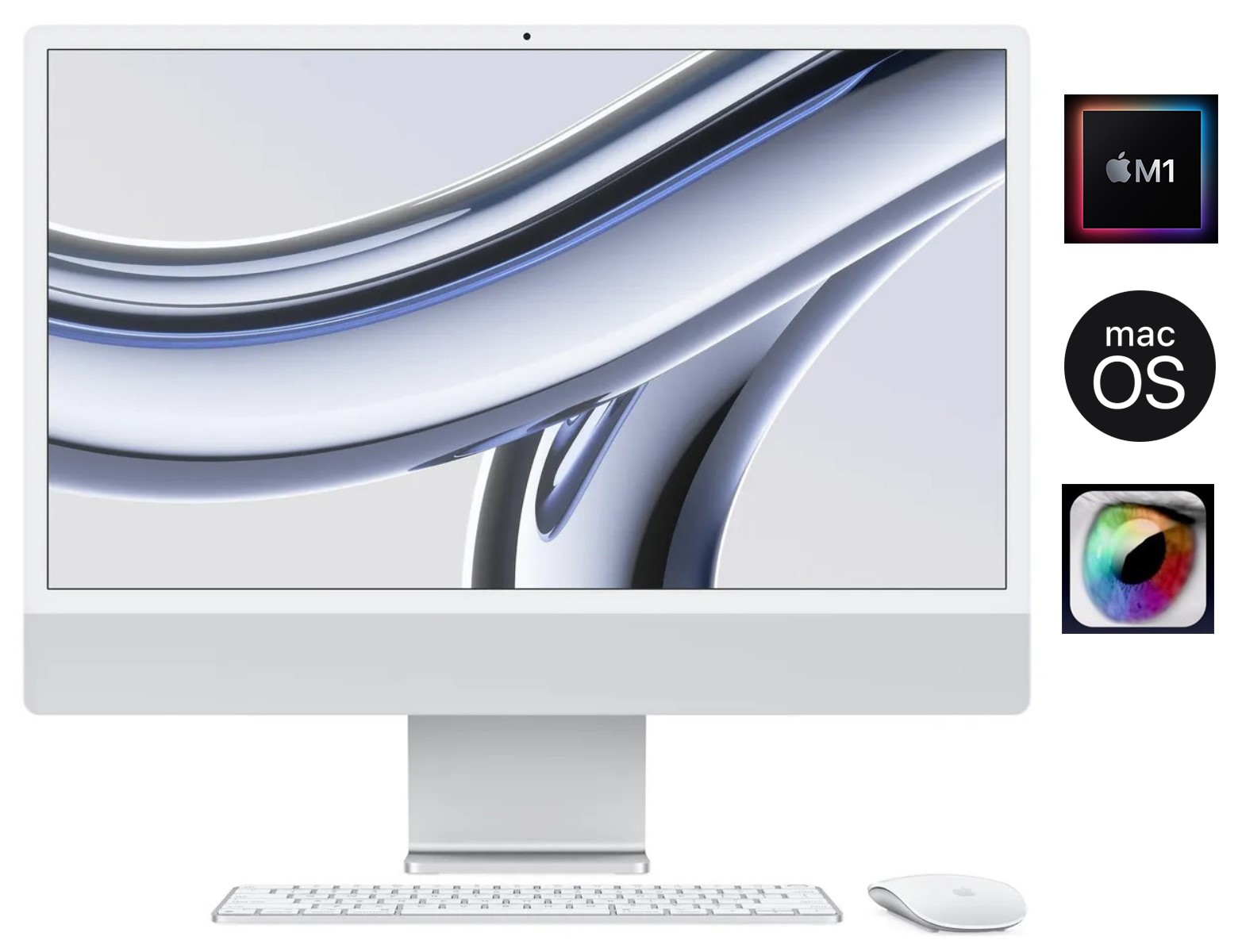 Komputer Apple iMac AiO 24 M1 16GB 512GB SSD 23,5" Retina 4480x2520 ...