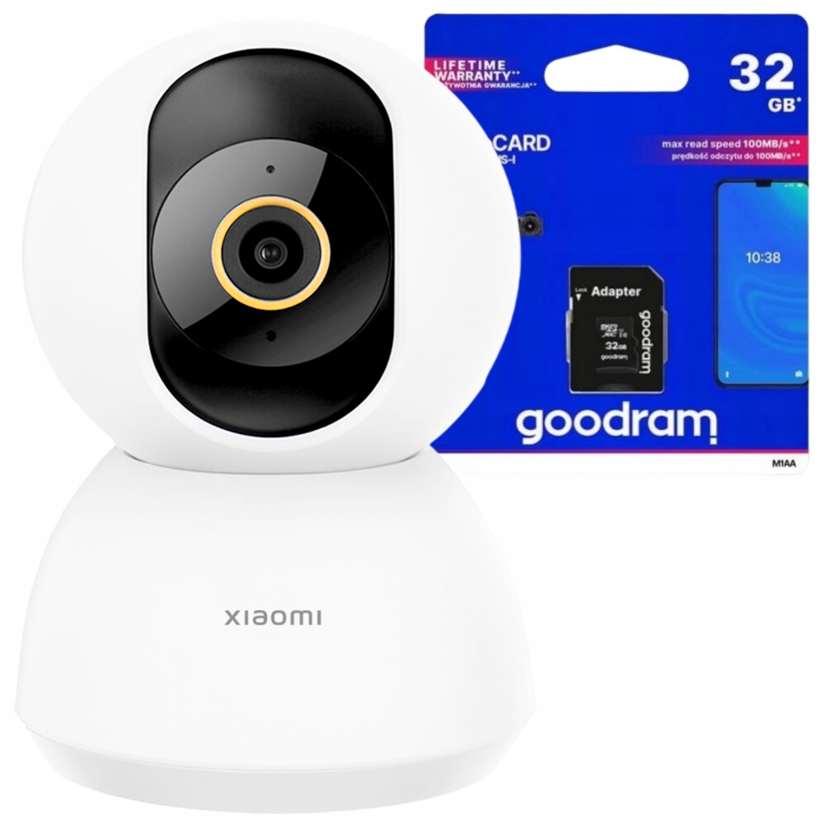360° IP DOMÁCÍ KAMERA Xiaomi Home Security 360° 2K C300 + 32GB KARTA za ...