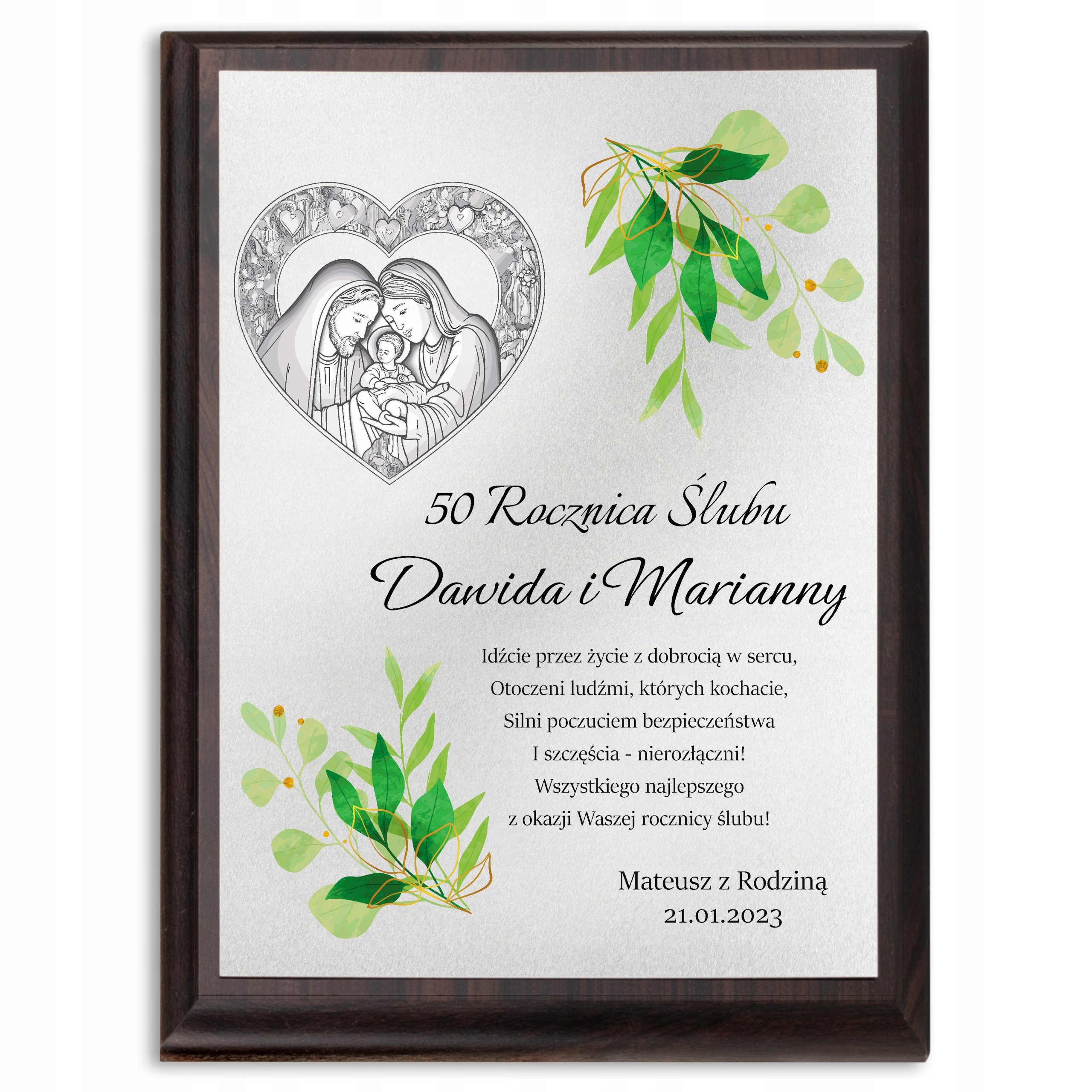 PREZENT ROCZNICA ŚLUBU JUBILEUSZ 20 25 30 35 40 50 (Rocznica Ślubu ...
