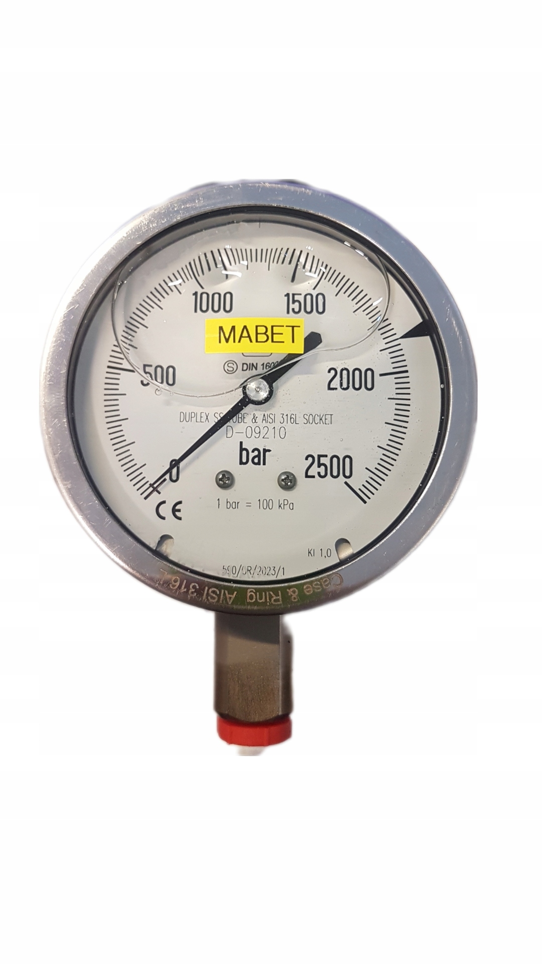 MANOMETR 2500BAR 2500 bar Common Rail M16x1.5 • Cena, Opinie ...