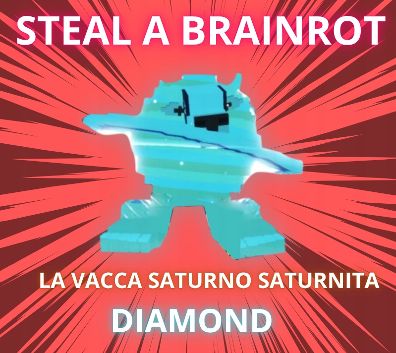 La Vacca Saturno Saturnita Diamond Brainrot God | Steal A Brainrot ...