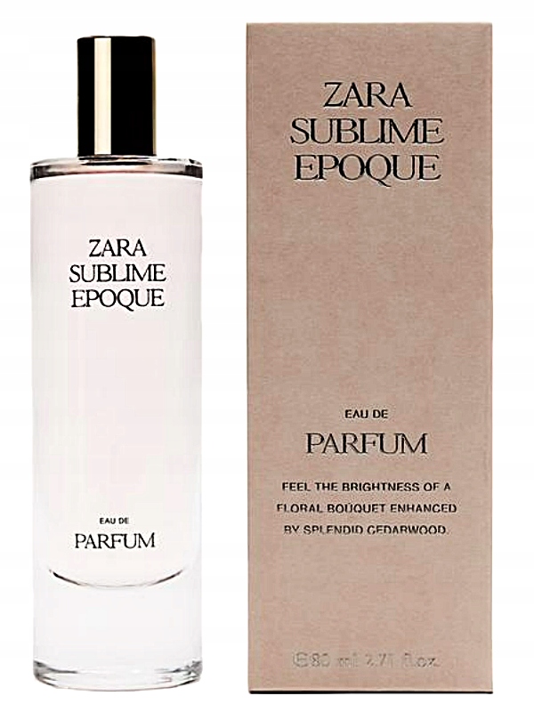 ZARA SUBLIME EPOQUE 80 ML Perfumy Damskie Box (05907589981100) • Cena ...