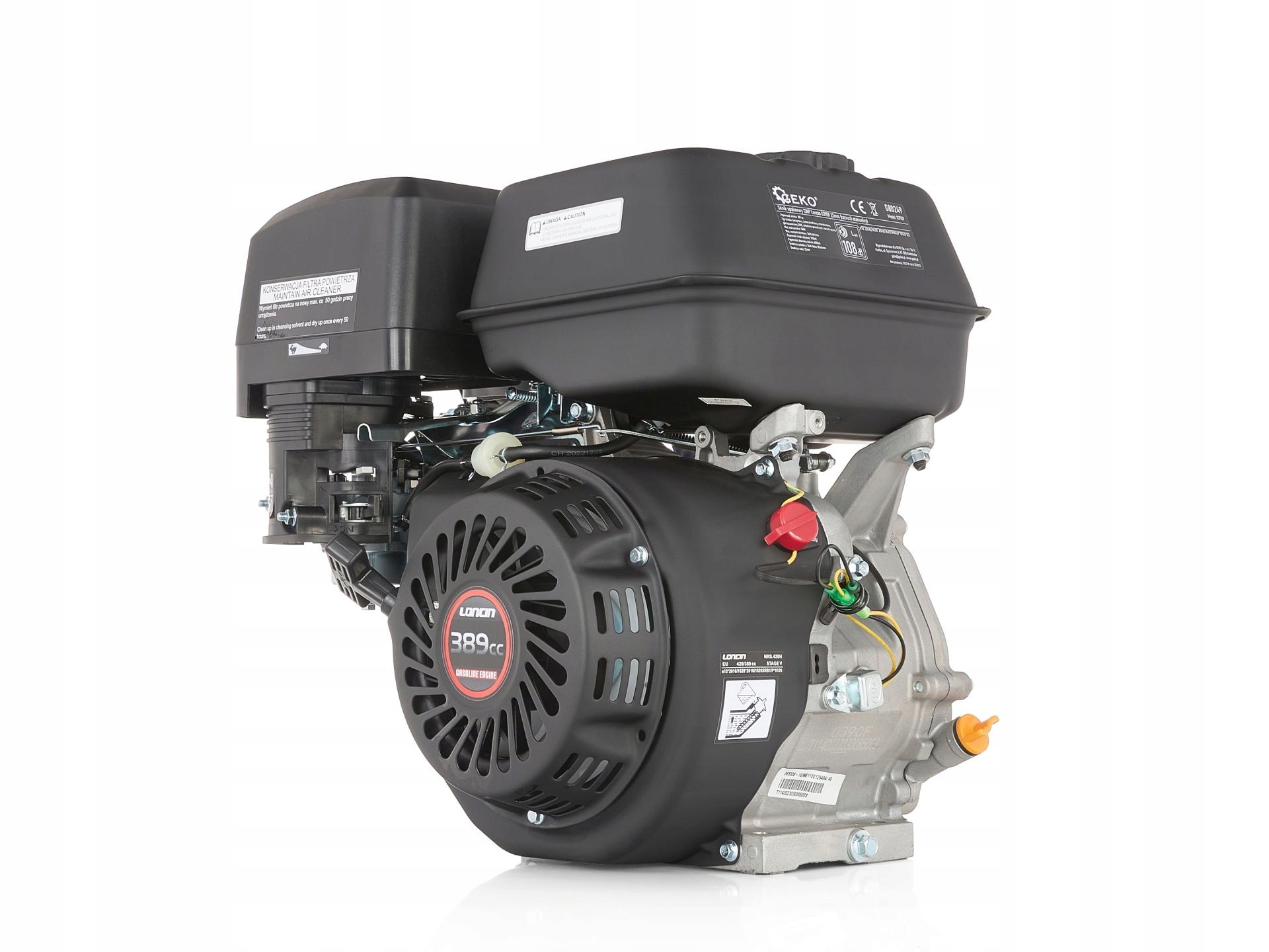 Silnik spalinowy 13HP Loncin 25mm (5901477177088) • Cena, Opinie • Silniki elektryczne i ...