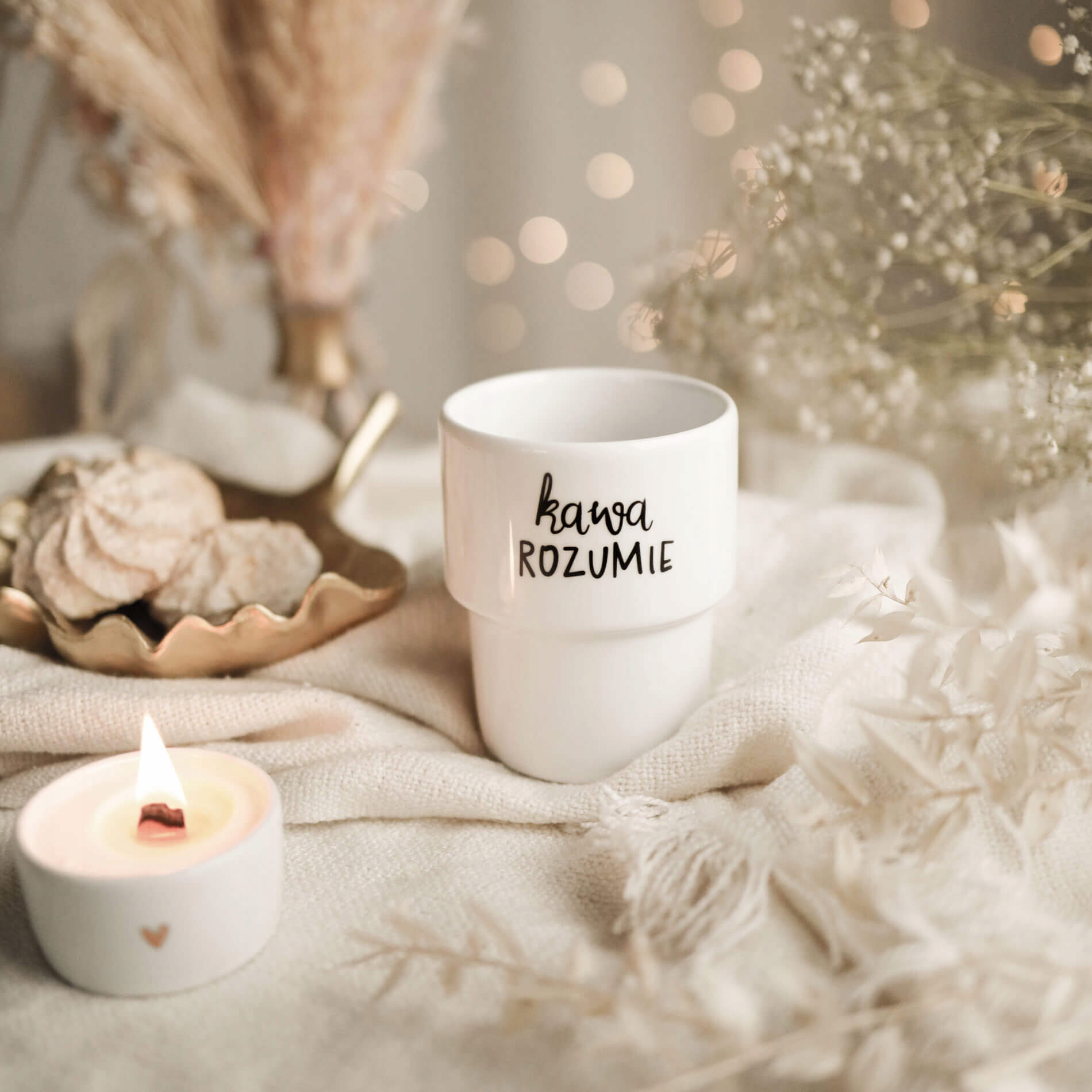 Kubek 300 ml bez ucha - Kawa rozumie - Nadzwyczajnie | Sklep EMPIK.COM