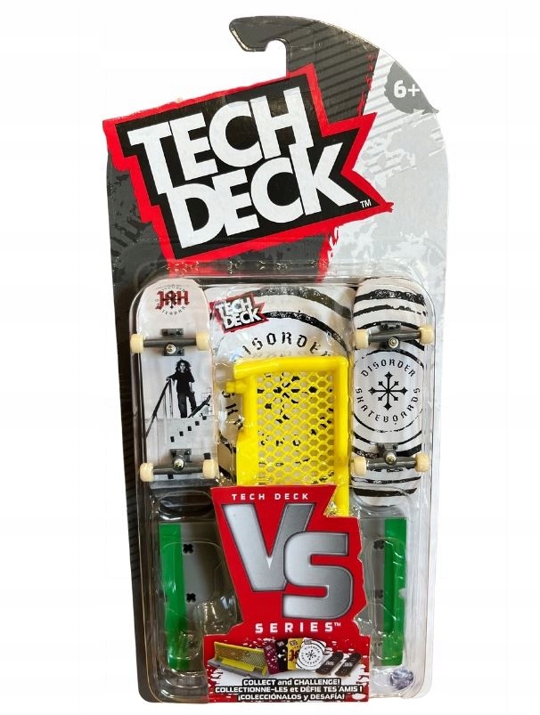 TECH DECK FINGERBOARD DWUPAK Z PRZESZKODĄ - Disorder - 778988454268 ...