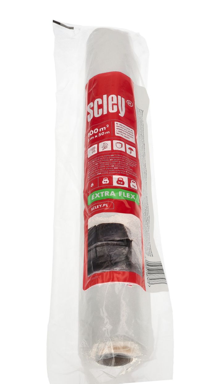 Ochranná fólia v rolke Extra Flex HDPE 100 m (2 x 5 - Allegro