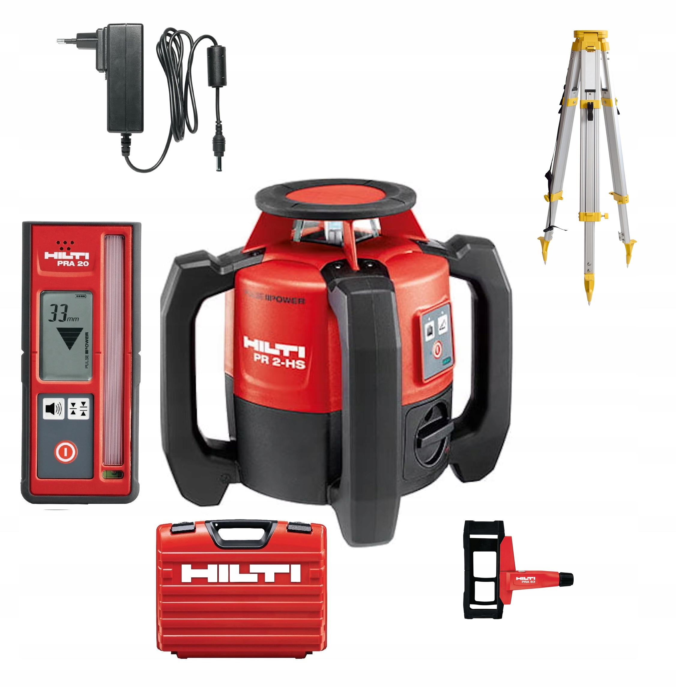 Niwelator laserowy HILTI PR 2HS Pulse Power Statyw (93523) • Cena ...