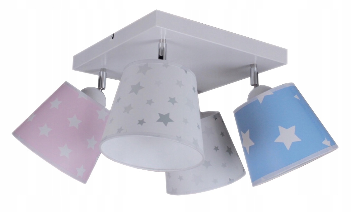 LAMPA SUFITOWA ŻYRANDOL PLAFON dla dzieci LED 4plp (5904119616051) • Cena, Opinie • Lampy ...