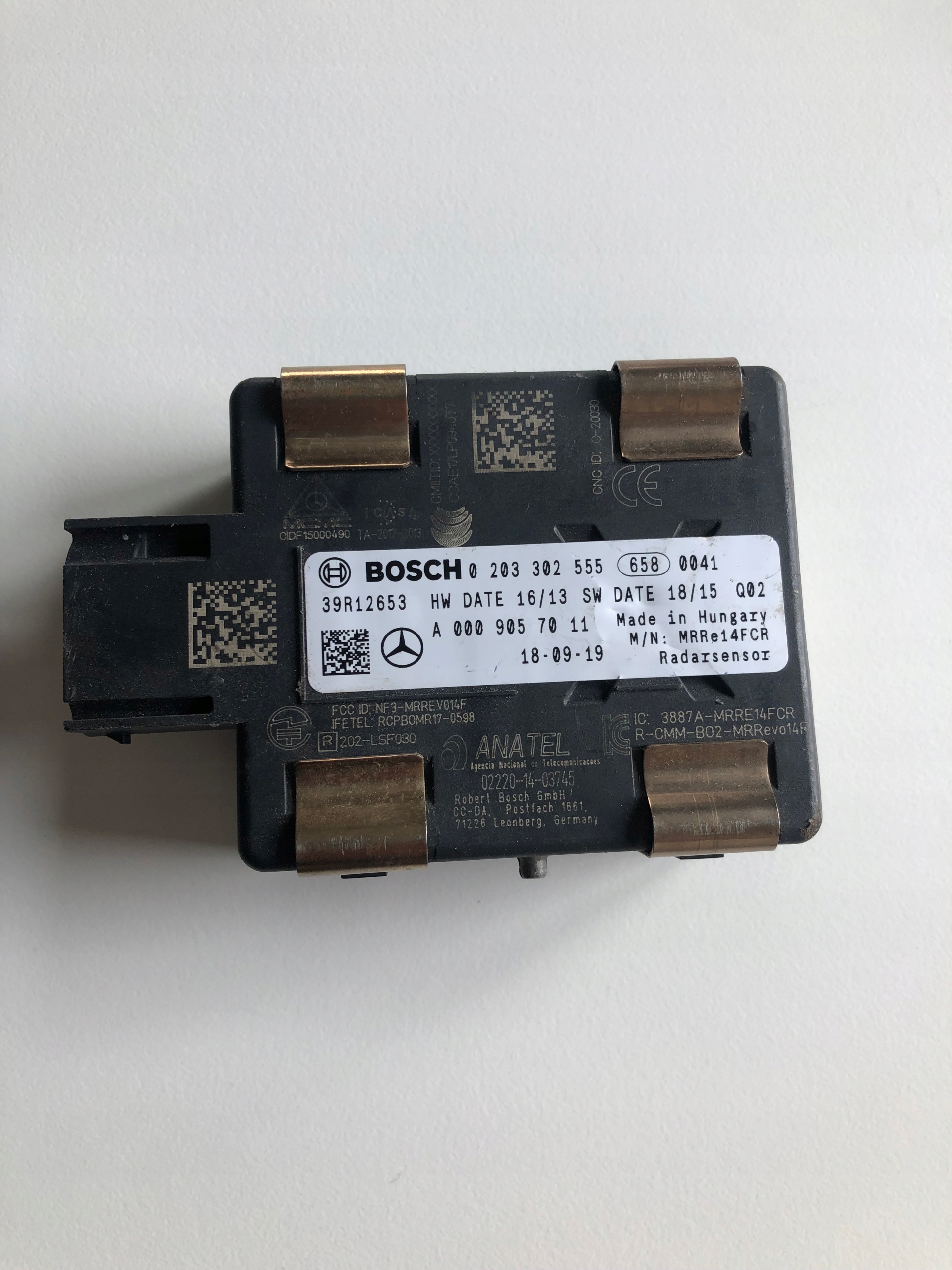 MERCEDES W205 W253 RADAR DYSTRONIC A0009057011 ORG • Cena, Opinie - Allegro