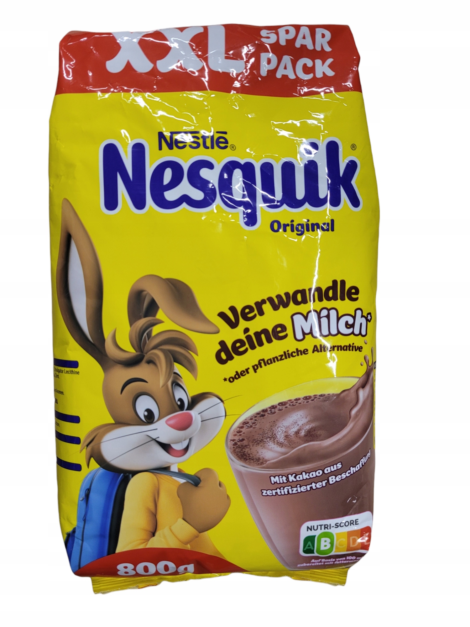 NESQUIK napój kakaowy w proszku XXL 800 g 13800865962 - Allegro.pl