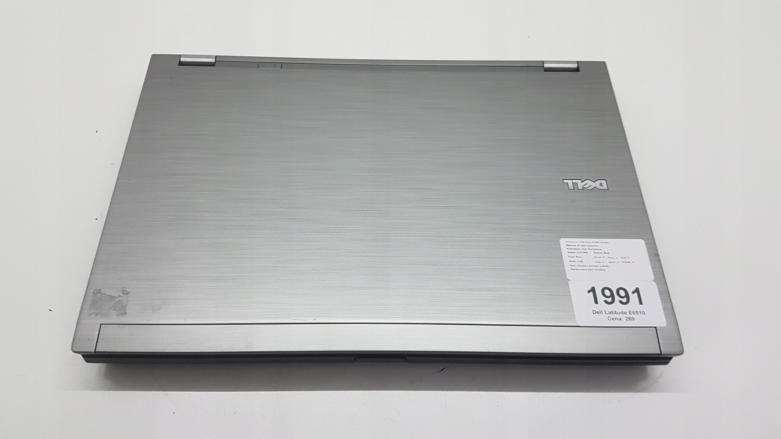 Laptop Dell Latitude E6510 (1991) - Sklep, Opinie, Cena w Allegro