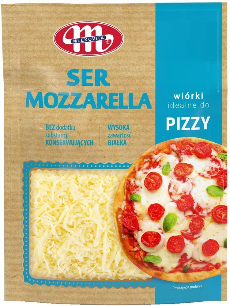 Ser mozzarella tarty Mlekovita 150 g • Cena, Opinie - Allegro