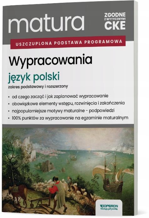 Matura 2026 język polski wypracowania ZRiP OPERON Izabela Tomczyk ...