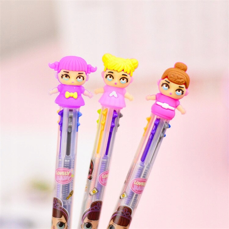 LOL surprise dolls DŁUGOPIS 6-cio kolorowy dla dziewczynki dzieci ...