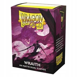 Dragon Shield Dual Matte Sleeves - Wraith 100 • Cena, Opinie - Allegro