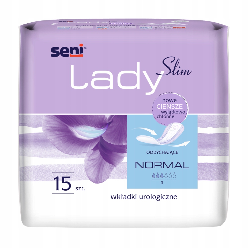 Wkładki urologiczne dla kobiet Seni Lady Slim Normal 15 szt ...