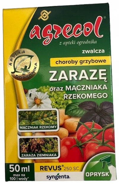 REVUS 250 SC środek grzybobójczy na ZARAZĘ MĄCZNIAKA RZEKOMEGO Agrecol ...